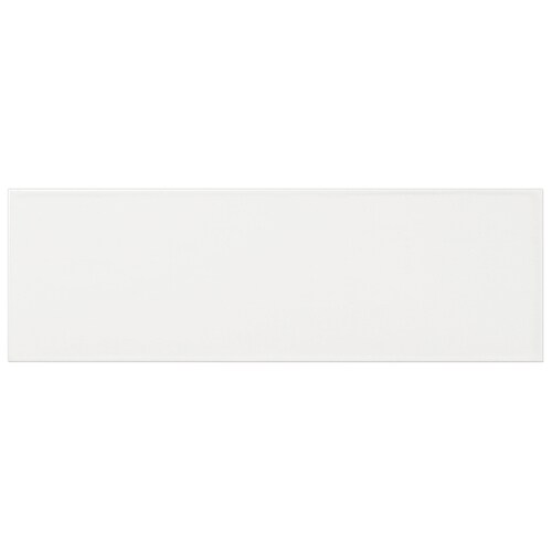 Interceramic Brick 40-Pack White Debossed Ceramic Wall Tile (Common: 4 ...