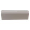 Interceramic Dark Gray Ceramic Mud Cap Tile (Common: 2-in x 6-in ...
