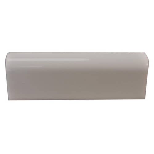 Interceramic Dark Gray Ceramic Mud Cap Tile (Common: 2-in x 6-in ...