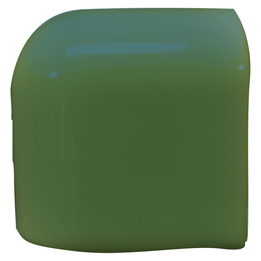 Interceramic Evergreen Ceramic Mud Cap Corner Tile (Common: 2-in x 2-in ...