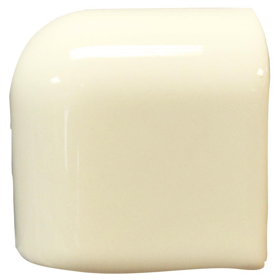 Interceramic Canvas Ceramic Mud Cap Corner Tile (Common: 2-in x 2-in ...