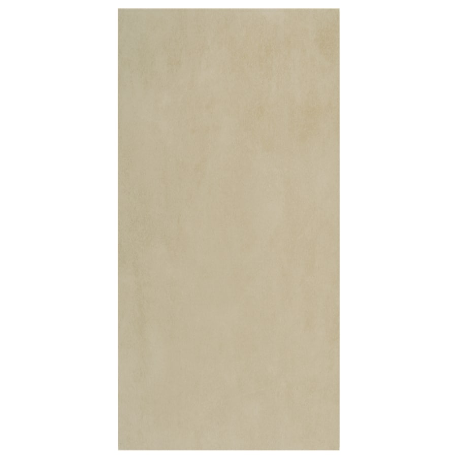 Interceramic Concrete 8-Pack Beige Glossy Porcelain Adhesive Tile at ...