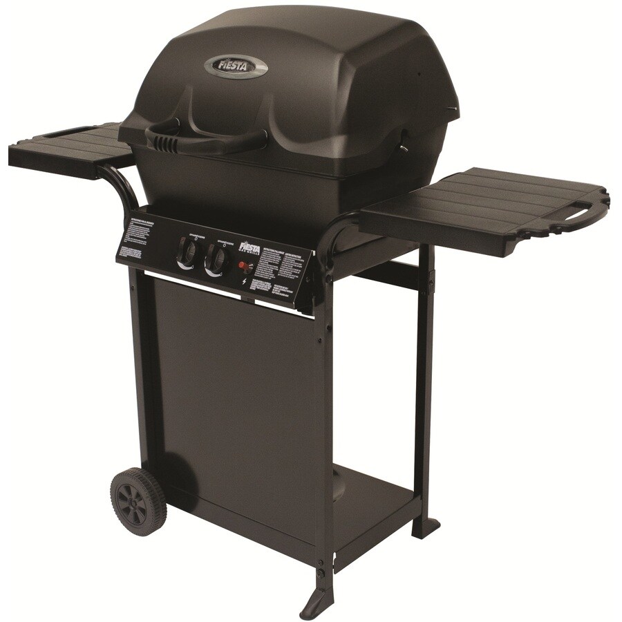 Fiesta 2-Burner Liquid Propane Gas Grill at Lowes.com