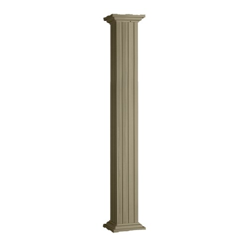IMPERIAL 7-1/4-in x 9-ft Aluminum Colonial Column at Lowes.com