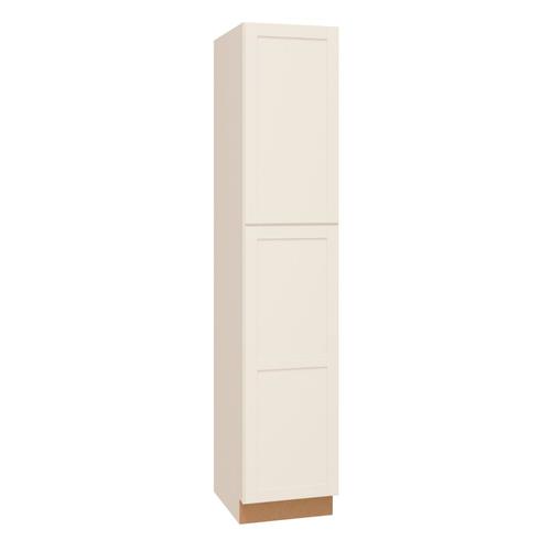 Diamond NOW Arcadia 18-in W x 90-in H x 23.75-in D White Door Pantry ...