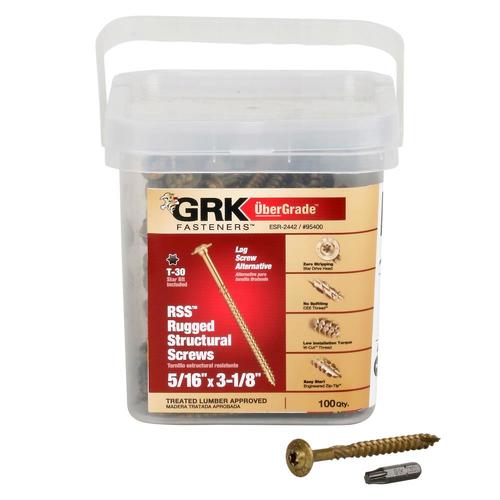 Grk 516 In X 3 18 In Climatek Corrosion Resistant Coating Polymer Round Washer Interior