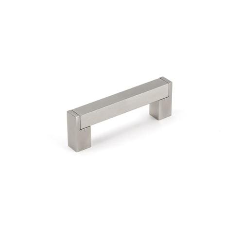 Richelieu 3-7/9-in Center to Center Brushed Nickel Rectangular Handle ...