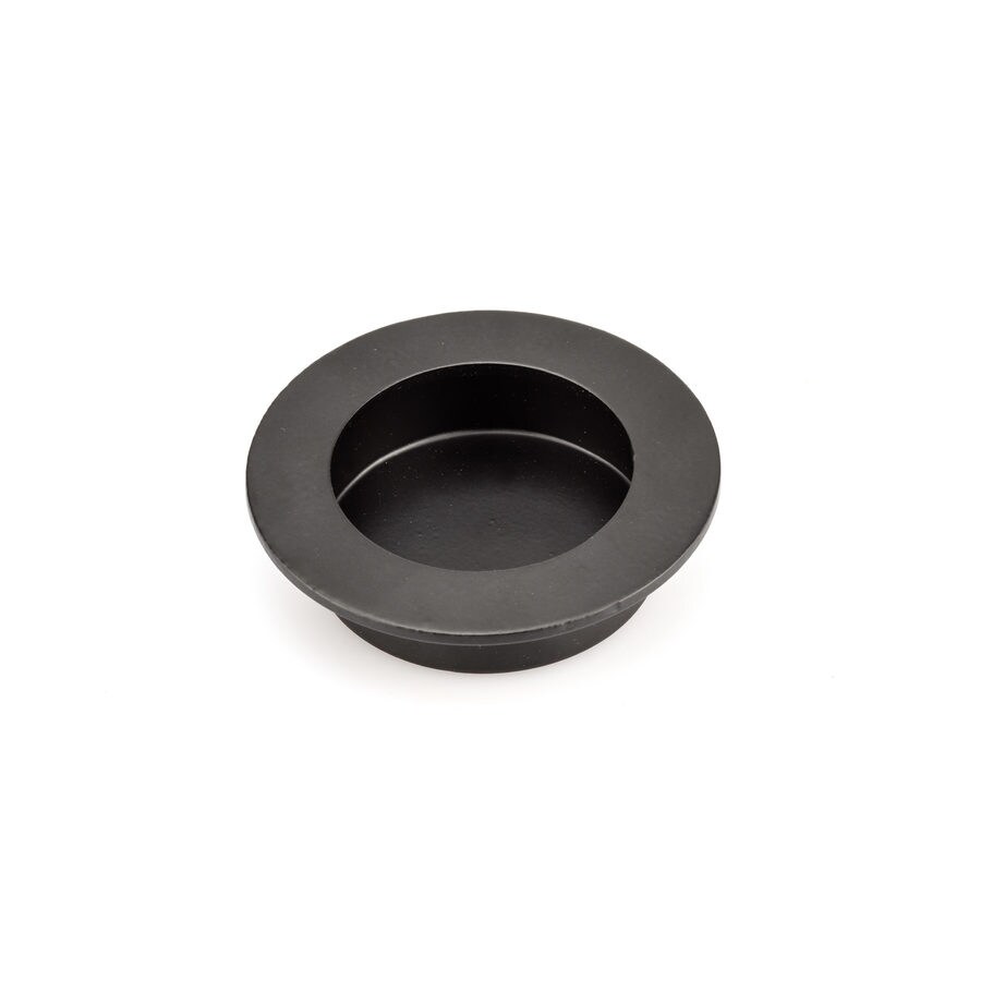 Richelieu Matte Black Novelty Recessed Drawer Pulls in the Drawer Pulls ...