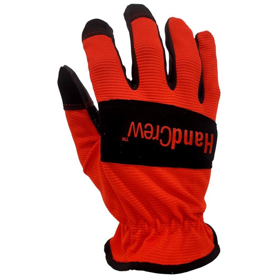 HandCrew Unisex Synthetic Leather Multipurpose Gloves, Medium/Large in ...