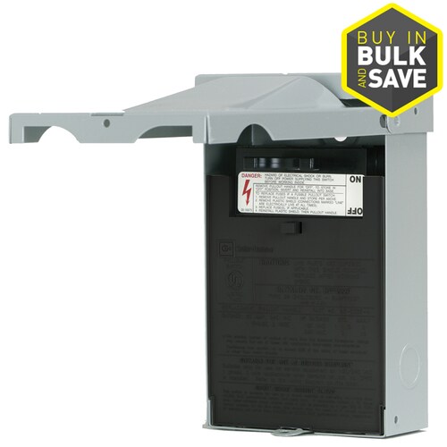 Eaton 60-Amp 2-Pole Non-Fusible Enclosed Molded Case Switch Disconnect ...