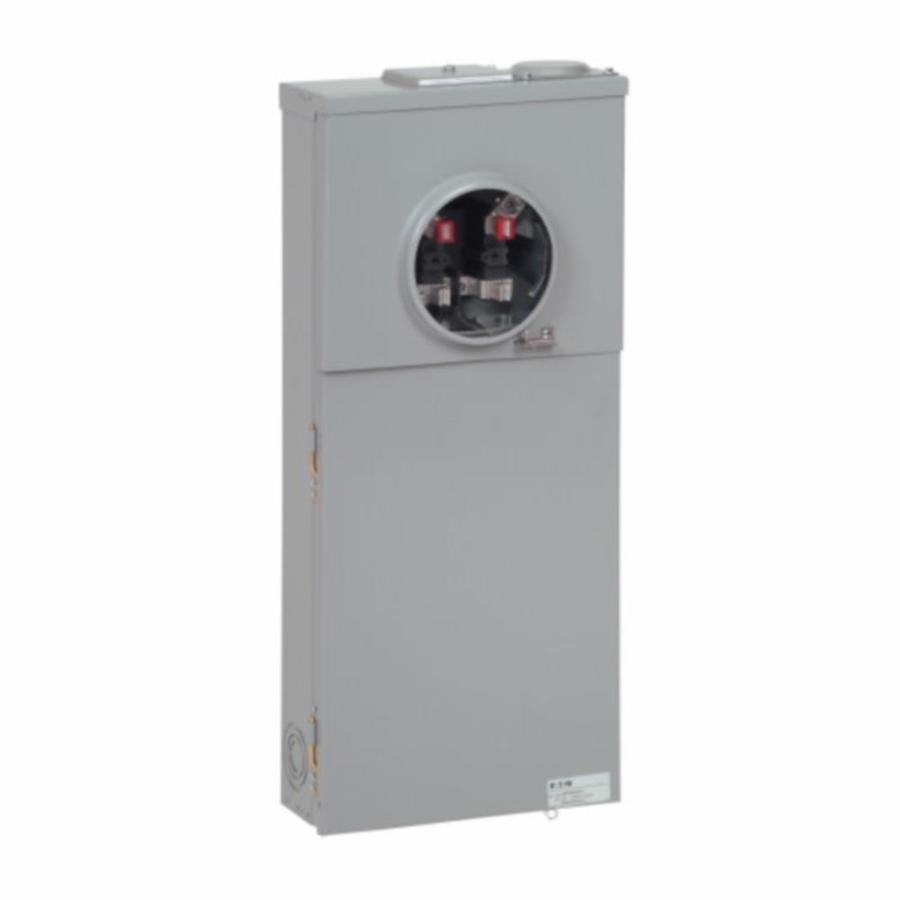Eaton 200-Amp 8-Spaces 16-Circuit Main Breaker Meter Combo Load Center ...