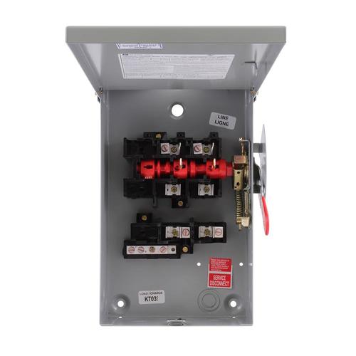 GE 30-Amp 3-Pole Non-Fusible Safety Switch Disconnect at Lowes.com