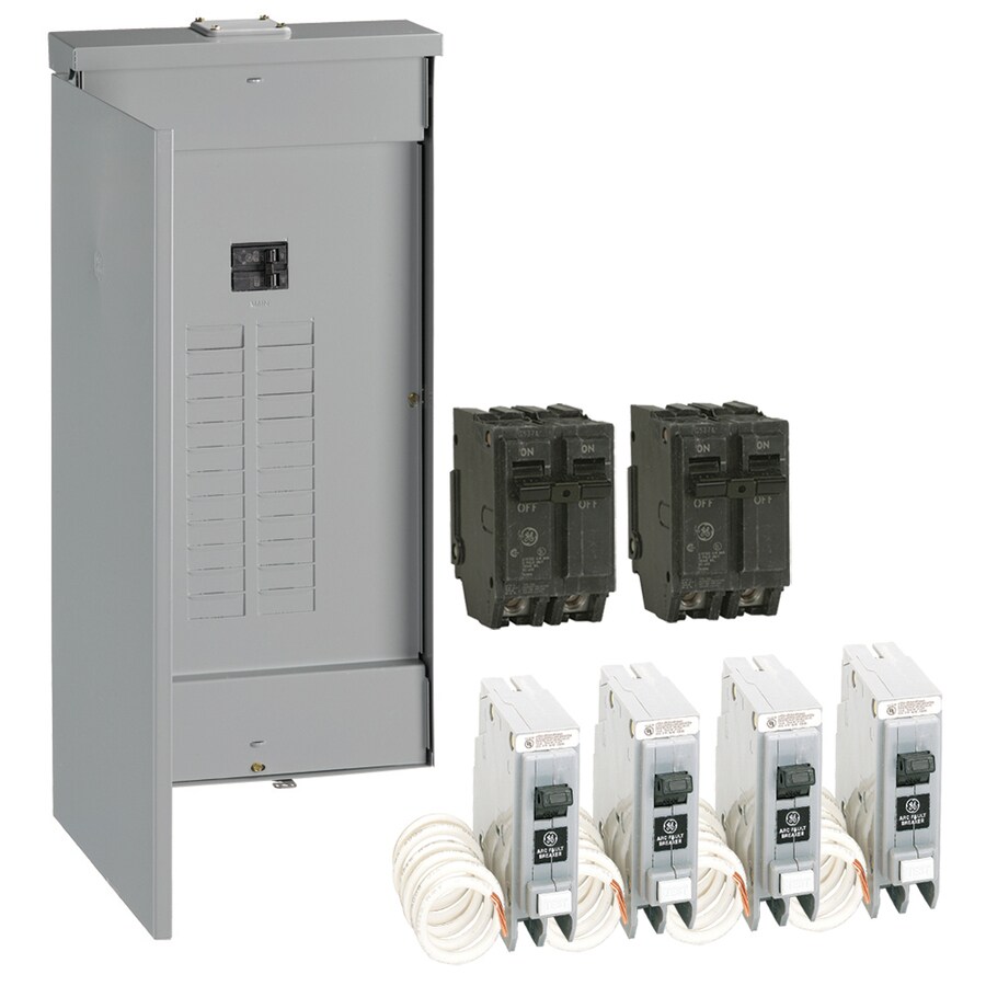 GE 24-Circuit 24-Space 125-Amp Main Breaker Load Center (Value Pack) at ...