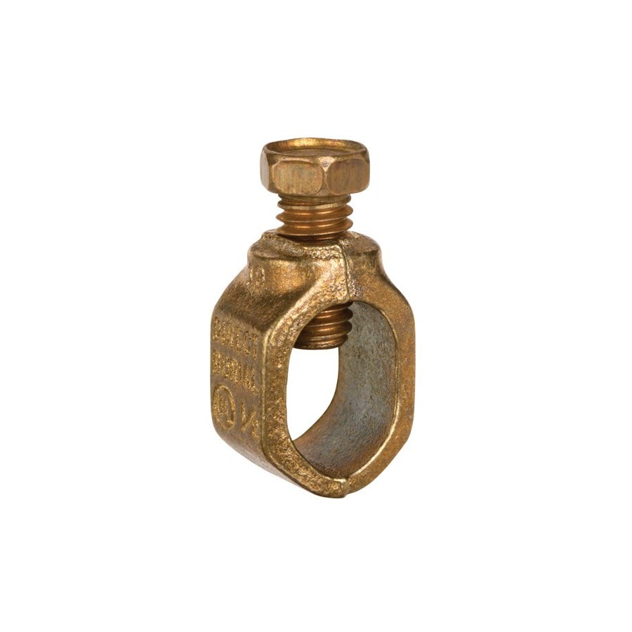 IDEAL 1-1/2-in x 1-7/10-ft Copper Grounding Clamp at Lowes.com