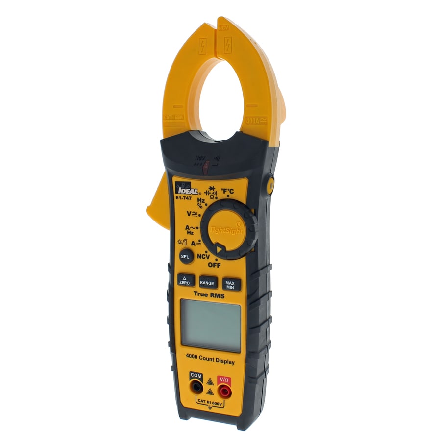 IDEAL Digital 600-Volt Clamp Meter (Battery Included) in the Test ...