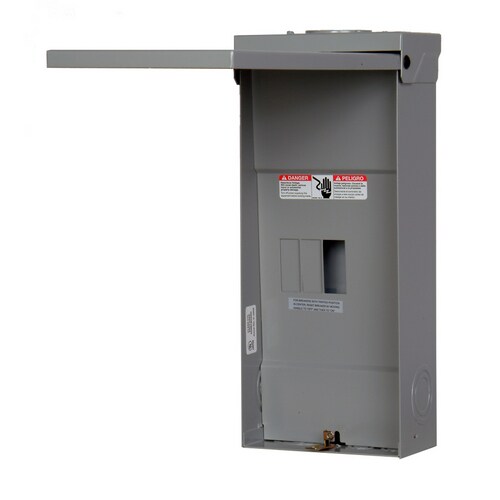 Siemens 125-Amp 2-Spaces 4-Circuit Main Lug Load Center in the Breaker ...