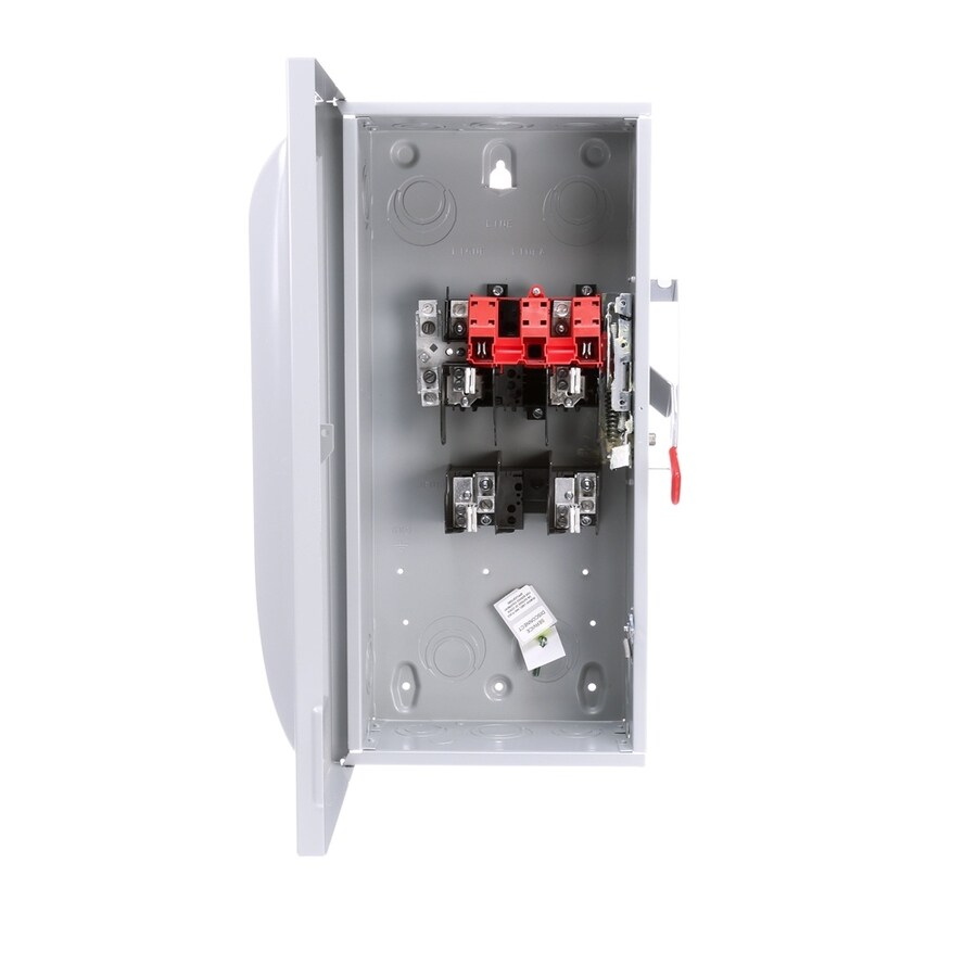 Siemens 100-Amp 2-Pole Fusible General-Duty Safety Switch Disconnect in ...