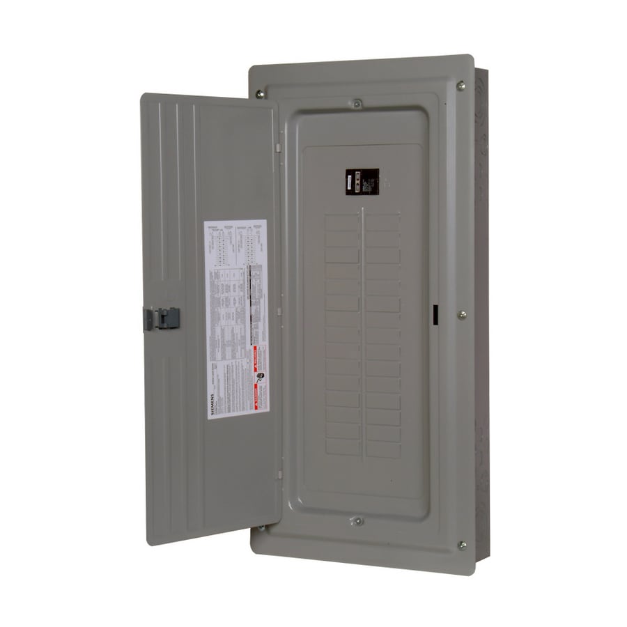 Siemens 30-Circuit 30-Space 100-Amp Main Breaker Load Center in the ...