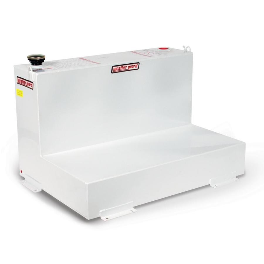 WEATHER GUARD 75-Gallon White L-Shaped Steel Truck Transfer Tank at ...