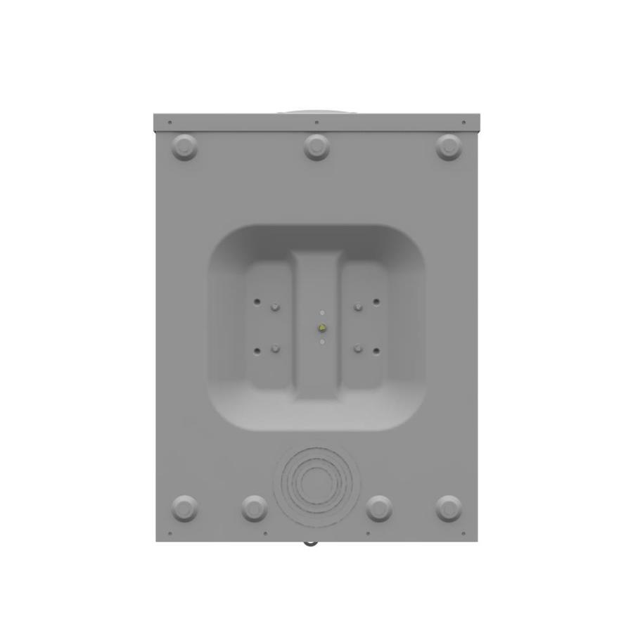 Milbank 200-Amp 1 Gang Ringless Overhead/Underground Meter Socket in ...