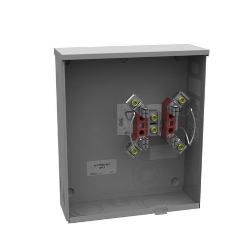 Milbank 200-Amp 1 Gang Ringless Underground Only Meter Socket in the ...