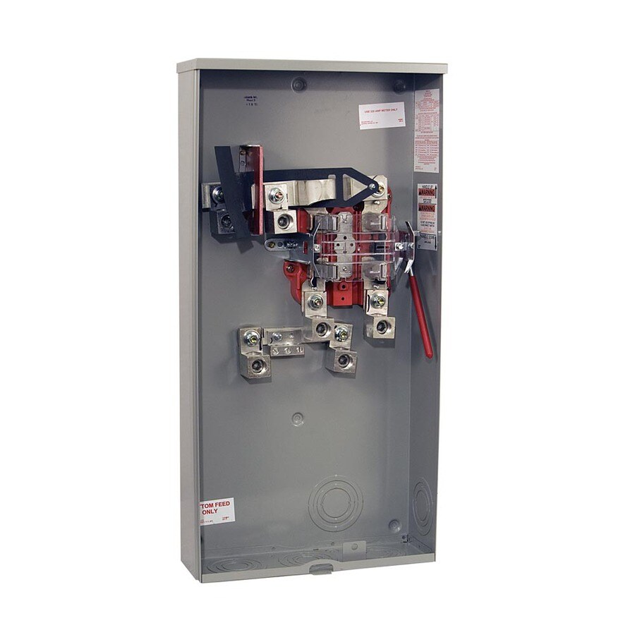 Milbank 320-Amp Ringless Single Phase (120/240) Meter Socket at Lowes.com