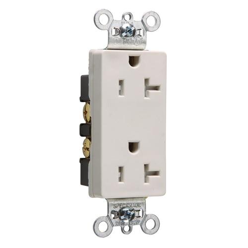 Legrand Light Almond 20-Amp Decorator Tamper Resistant Outlet ...