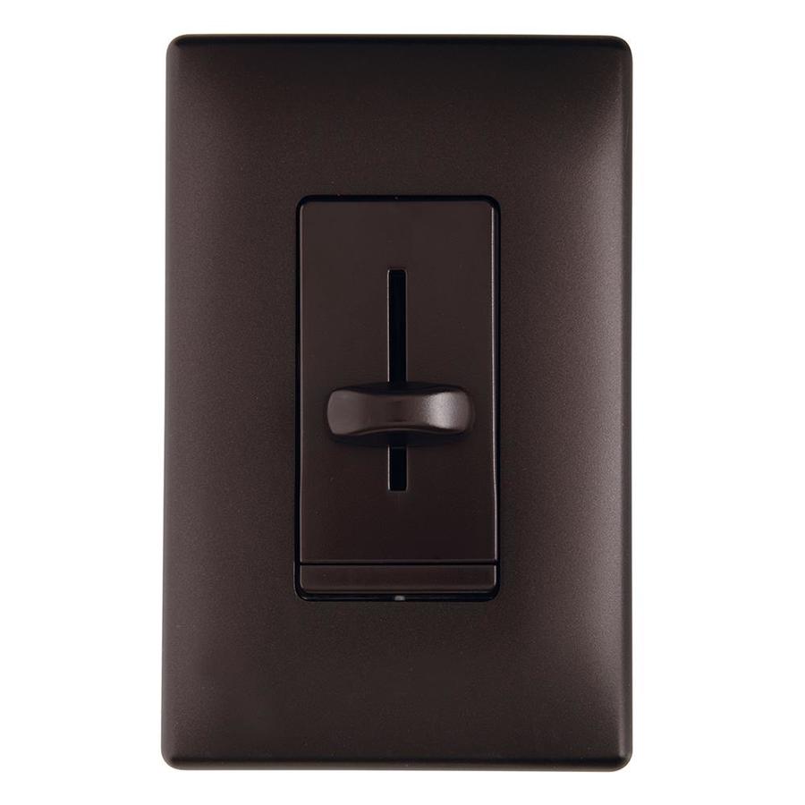 Legrand Single-Pole Brown LED Decorator Light Dimmer in the Light ...