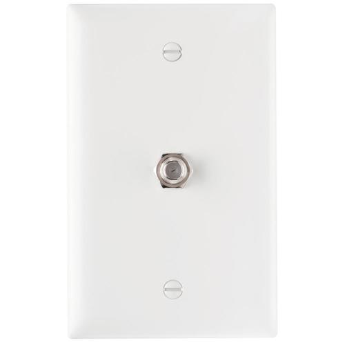 Legrand Nylon F-Type Coax Wall Jack at Lowes.com
