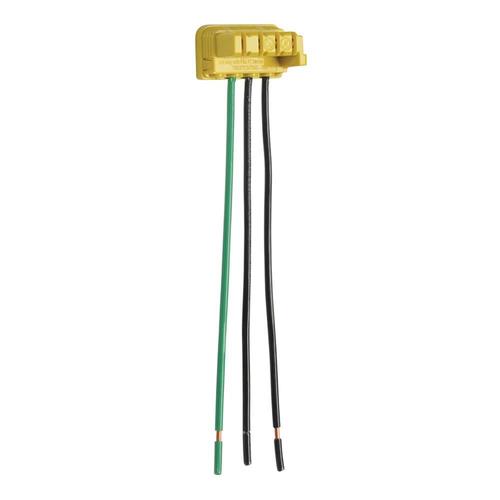Legrand PlugTail Green, Black, Black Push-In Wire Connectors at Lowes.com