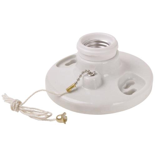 Legrand White Ceiling Socket in the Light Sockets department at Lowes.com