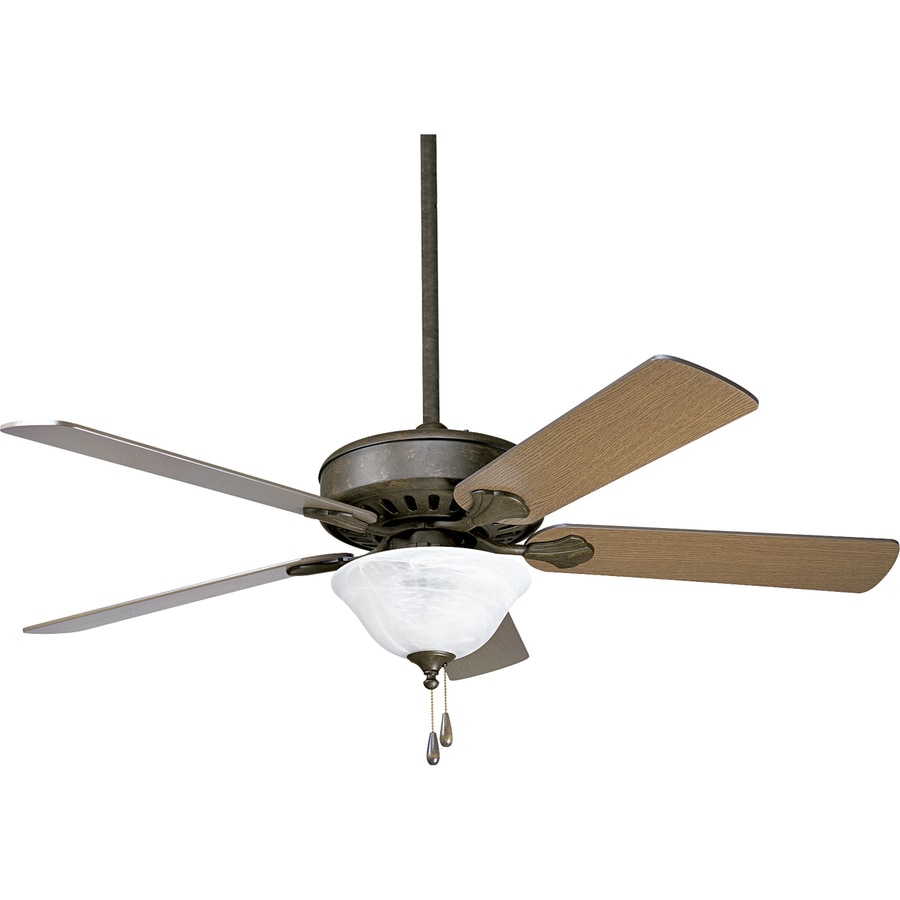 Progress Lighting AirPro Performance 52-in Ceiling Fan (5-Blade) in the ...