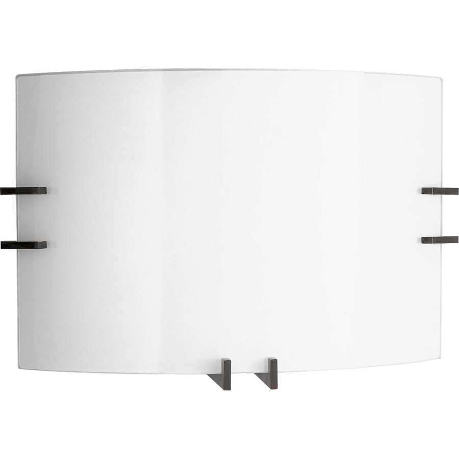 Progress Lighting 14 75 In W 1 Light Urban Bronze Wall Sconce In The Wall Sconces Department At