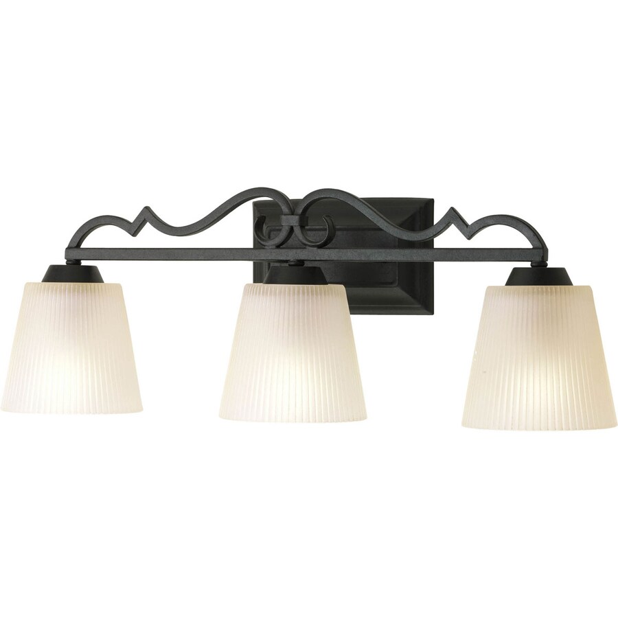 Progress Lighting Meeting Street 3-Light Forged Black Casual ...