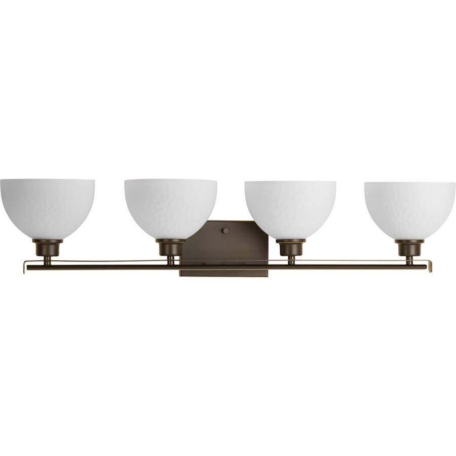 Progress Lighting Legend 4-Light Bronze Transitional Vanity Light in ...