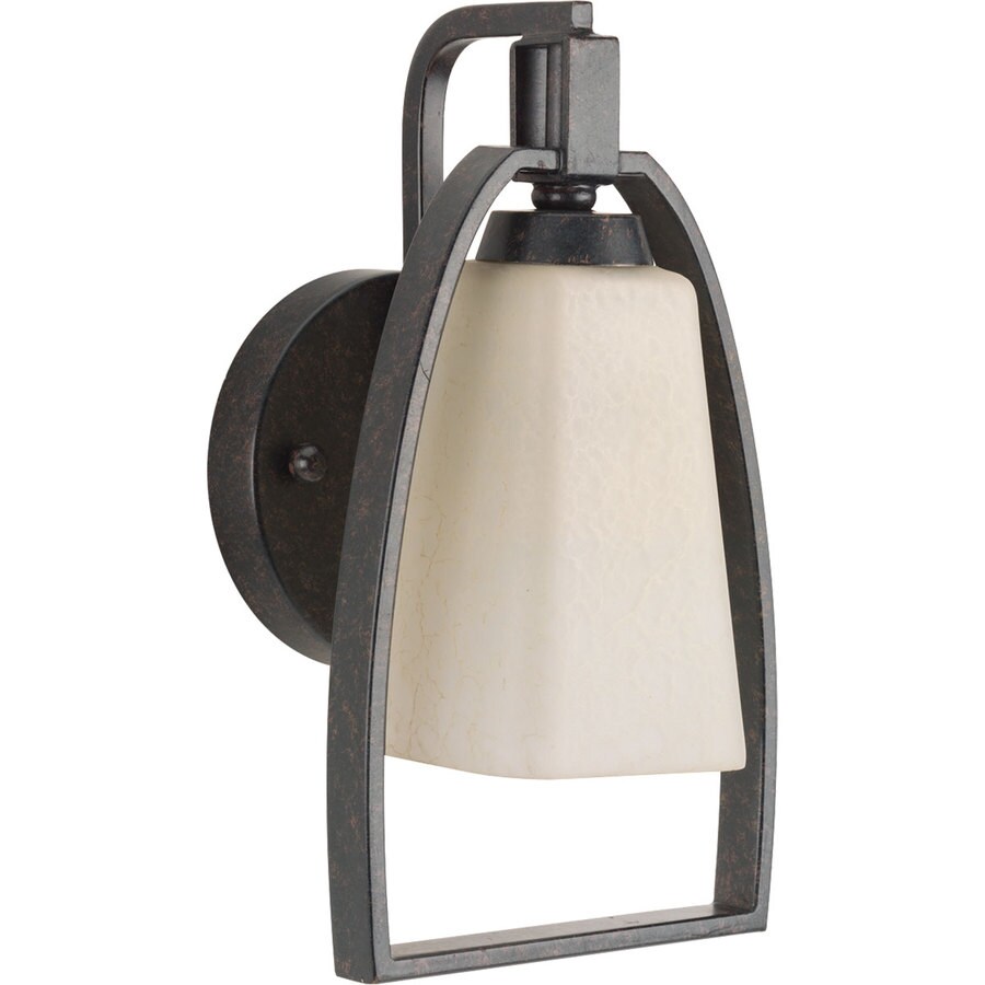 Progress Lighting Ridge 6.25-in W 1-Light Espresso Transitional Wall ...