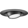 Progress Lighting LED Recessed Black Open Recessed Light Trim (Fits ...