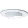 Progress Lighting White Eyeball Recessed Light Trim (Fits Housing ...