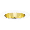 Progress Lighting Gold Alzak Reflector Recessed Light Trim (Fits ...