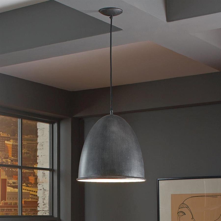 Sea Gull Lighting Hudson Street Stardust Transitional Dome Pendant ...