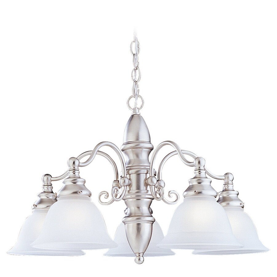 Sea Gull Lighting Canterbury Brushed Nickel Casual/Transitional A-line ...