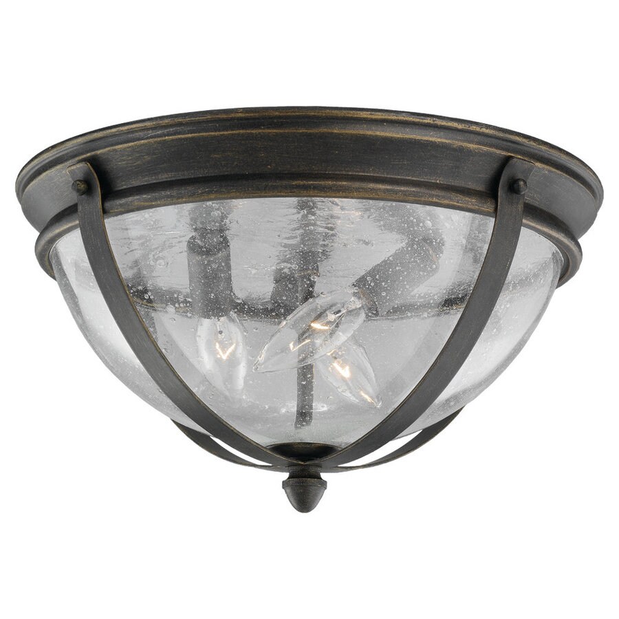 Obsidian Mist Ceiling-Mount Outdoor Light at Lowes.com