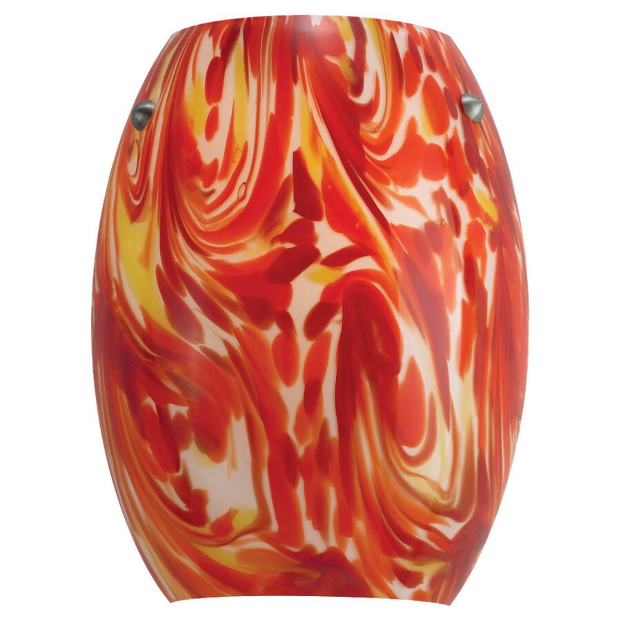 Sea Gull Lighting Fireball 6.87-in W 1-Light White Wall Sconce at Lowes.com