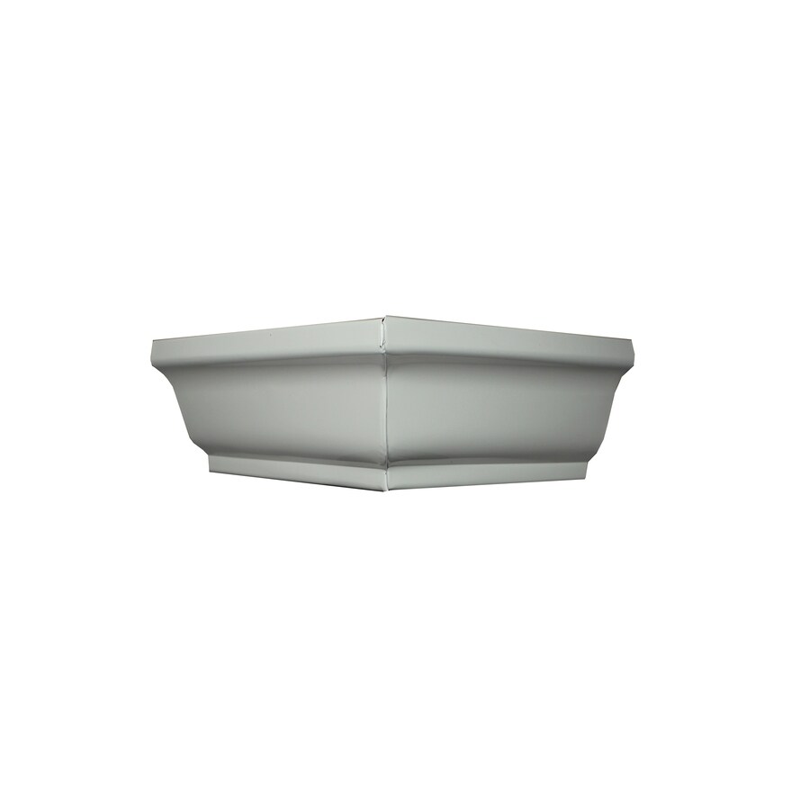 Spectra 5-in x 7.25-in K Style Gutter Outside Corner at Lowes.com