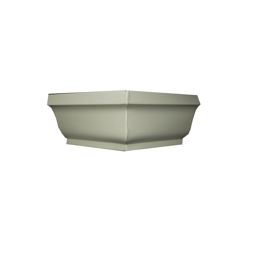 Spectra 5-in x 7.25-in K Style Gutter Outside Corner at Lowes.com