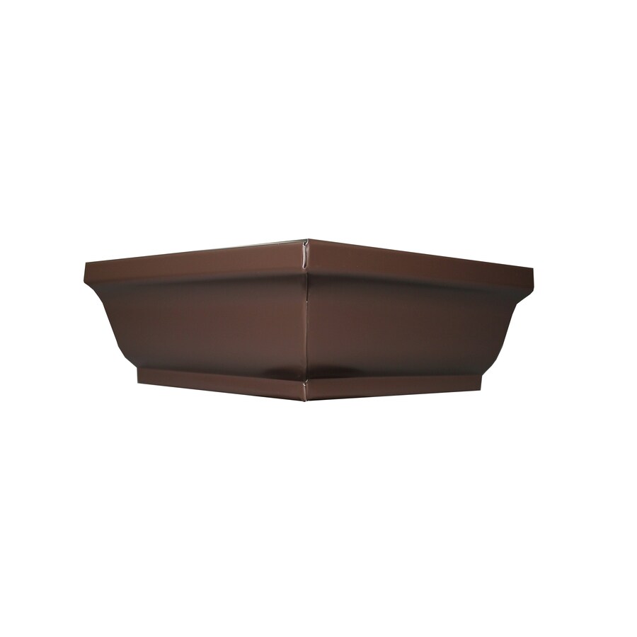 Spectra 5-in x 7.25-in K Style Gutter Outside Corner at Lowes.com