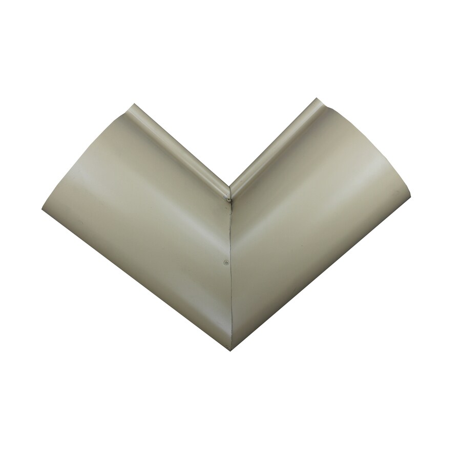 Spectra 6-in x 10-in Half Round Gutter Inside Corner at Lowes.com