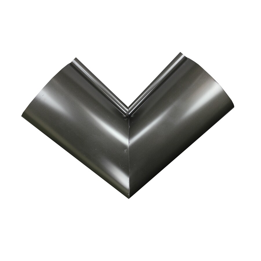 Spectra 6-in x 10-in Half Round Gutter Inside Corner at Lowes.com