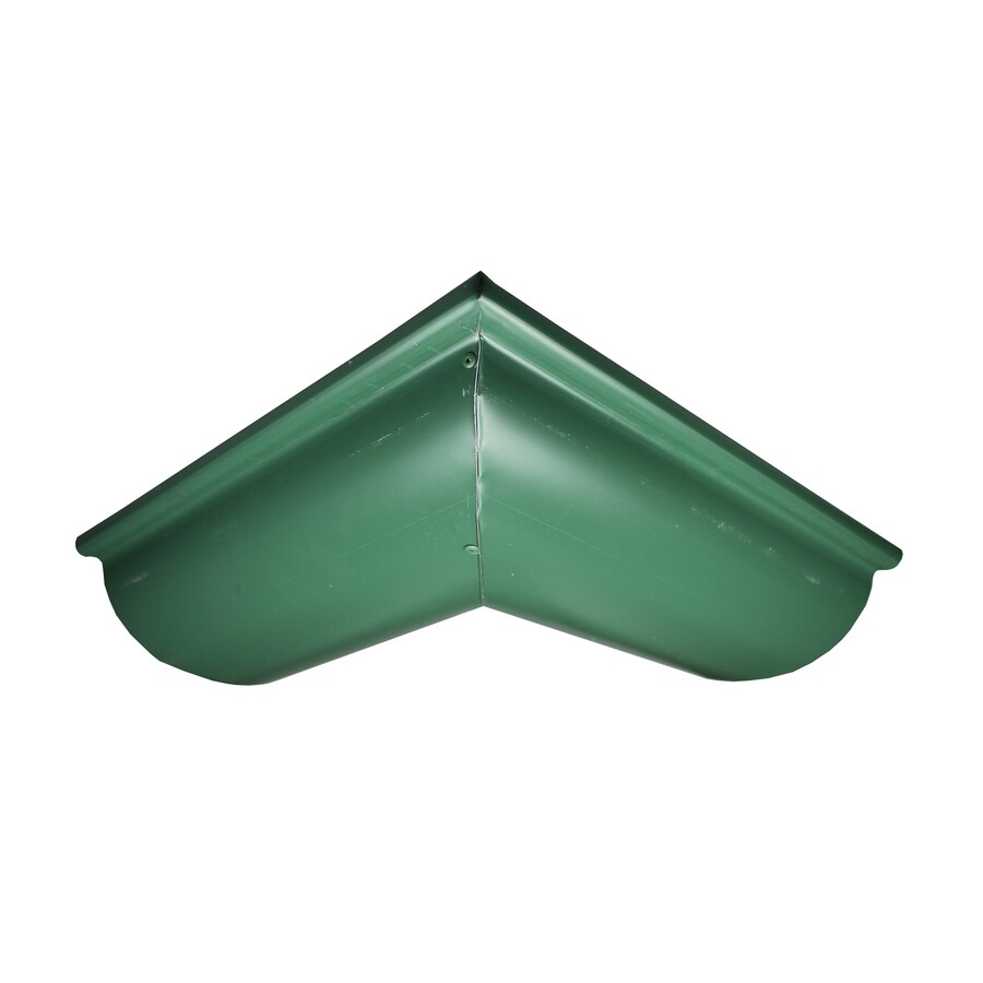 Spectra 6-in x 10-in Half Round Gutter Outside Corner at Lowes.com