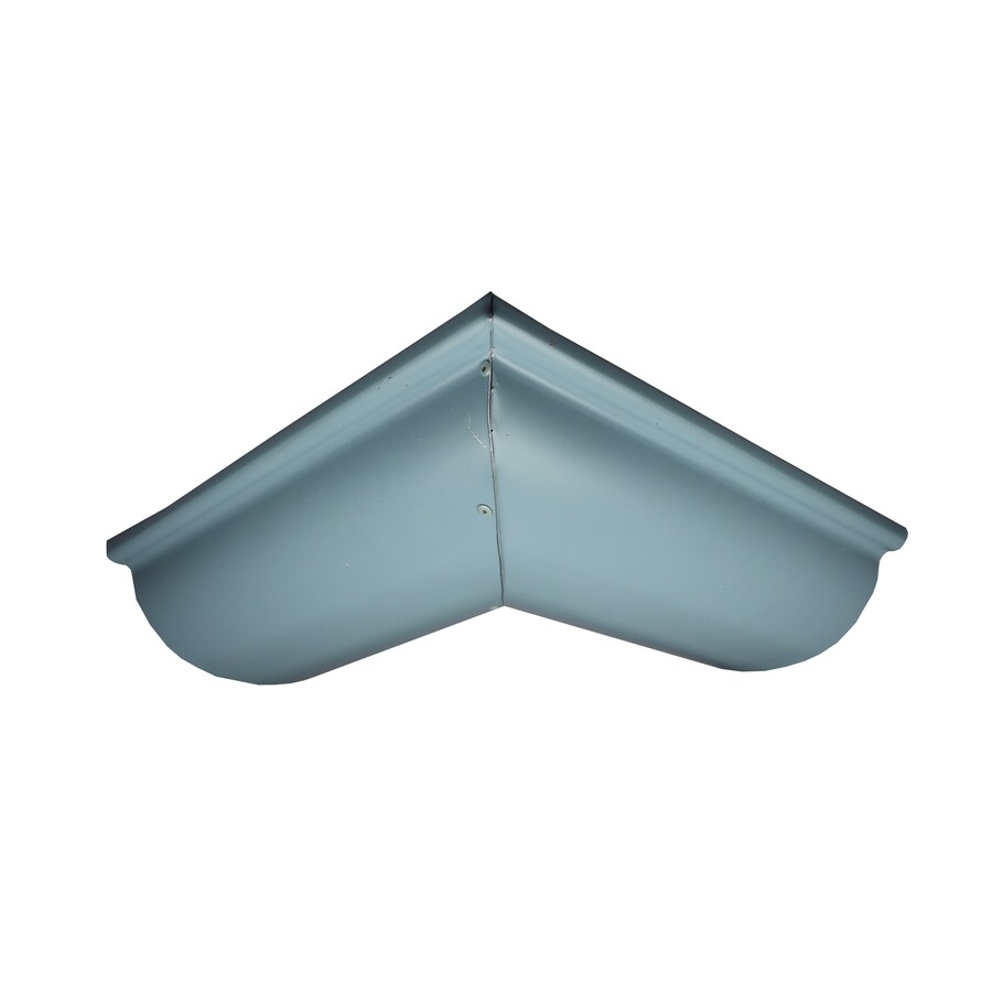 Spectra 6-in x 10-in Half Round Gutter Outside Corner at Lowes.com